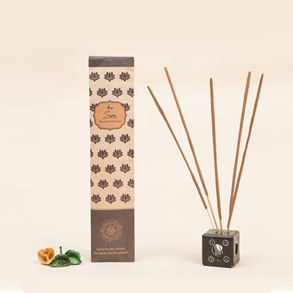 Organic Incense Sage, 10 Sticks – Isha Life Hong Kong
